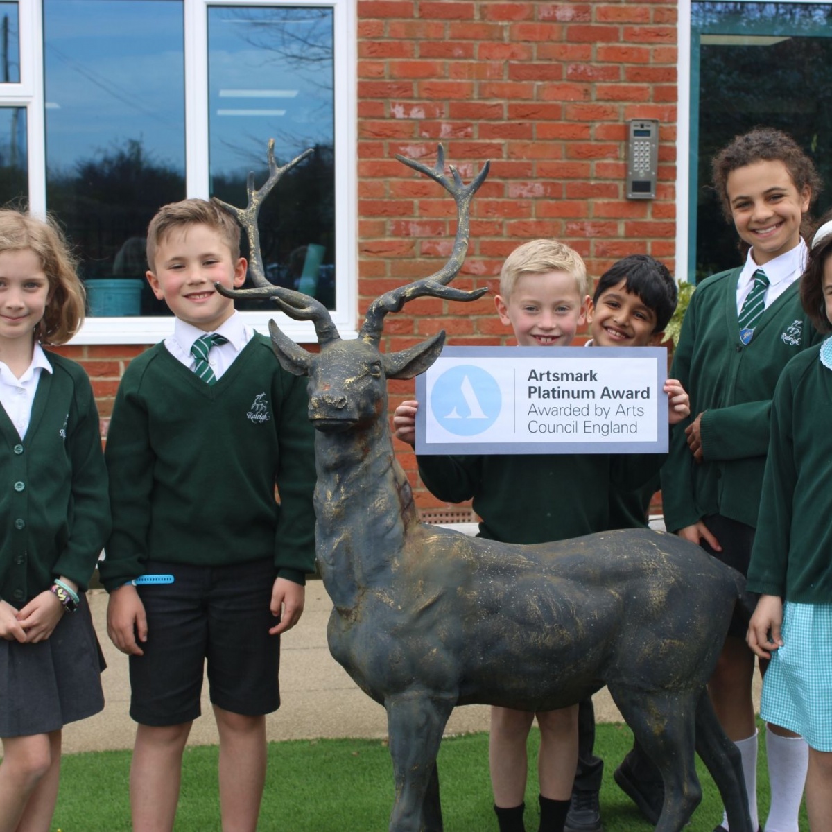 The Raleigh School - Platinum Artsmark Awarded